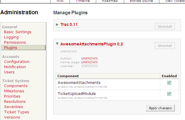 Trac プラグイン : Awesome Attachments Plugin | tracpath.com